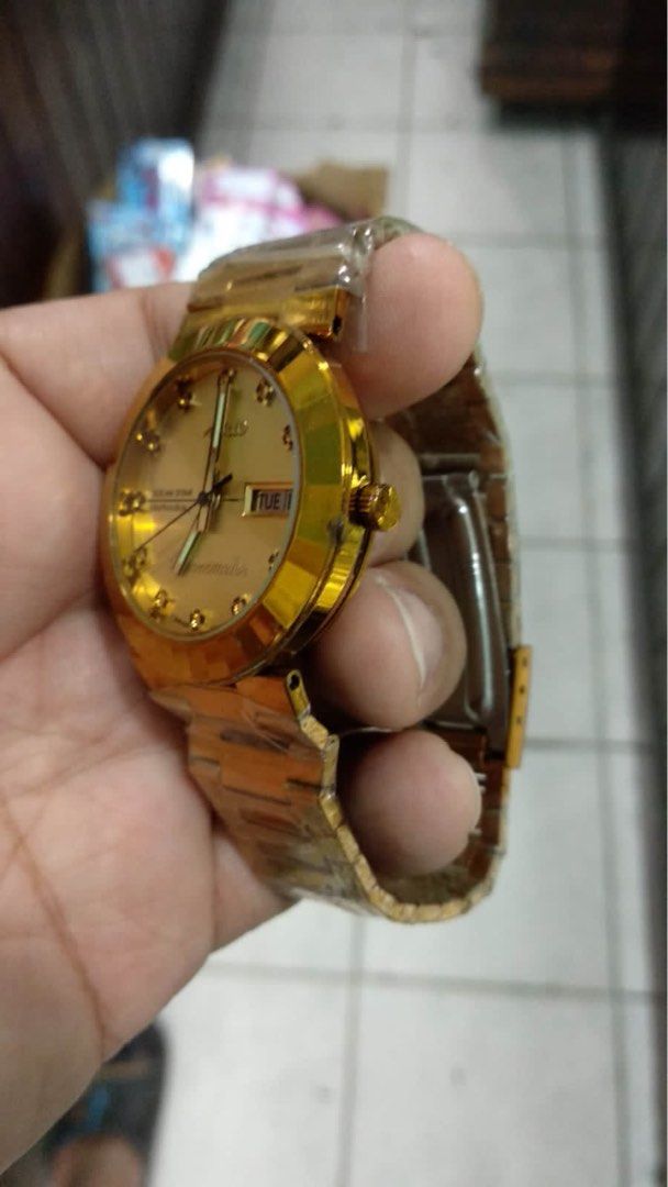 Jam tangan klasik vintage mido chronometer jam klasik, Fesyen Pria, Jam ...