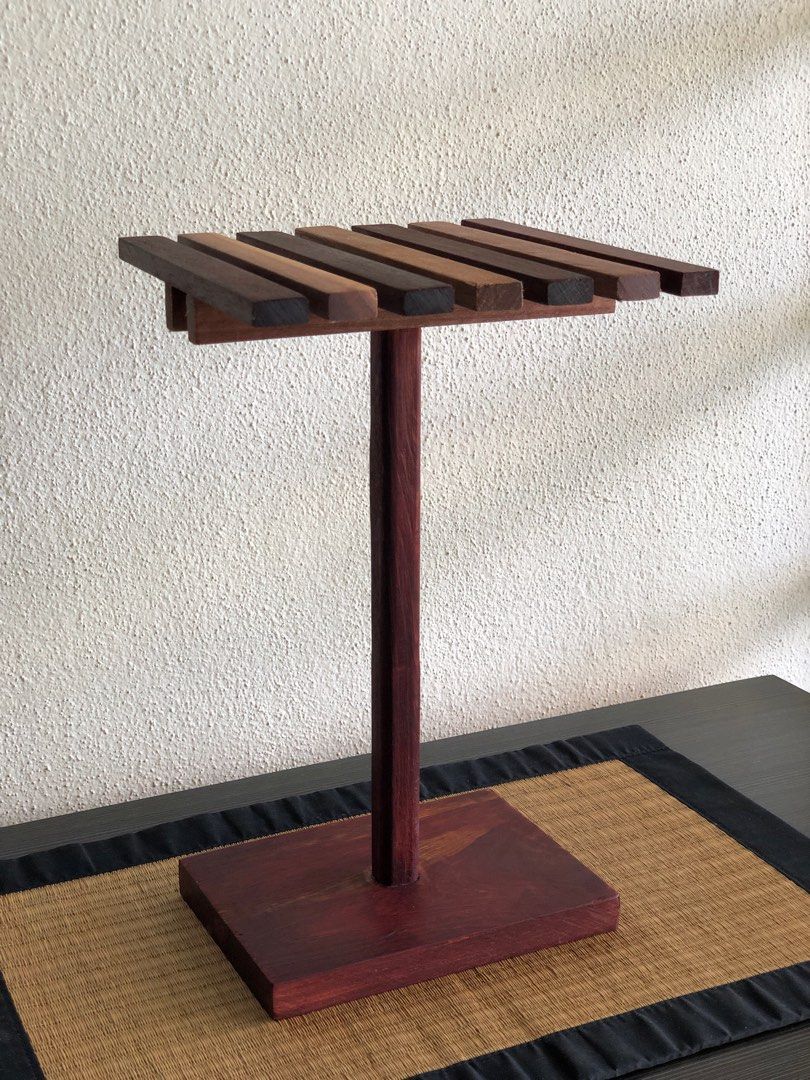 Japanese style exotic solid wood stand, Furniture & Home Living ...