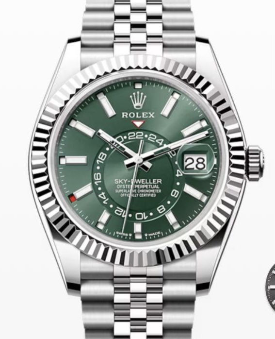 June 2023 ROLEX 336934 GREEN JUBILEE, Luxury, Watches on Carousell