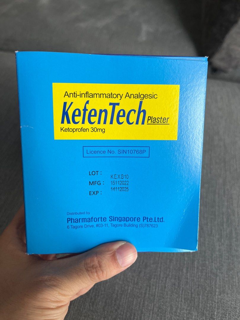 Kefentech Plaster [RESTOCK] ($33 per box of 14 or 1 sheet at $w3 ...