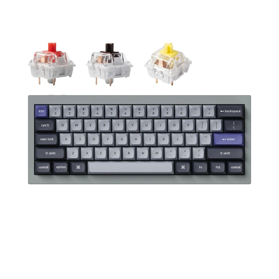 Keychron Q4 Pro QMK/VIA Wireless Custom Mechanical Keyboard | 60% ...