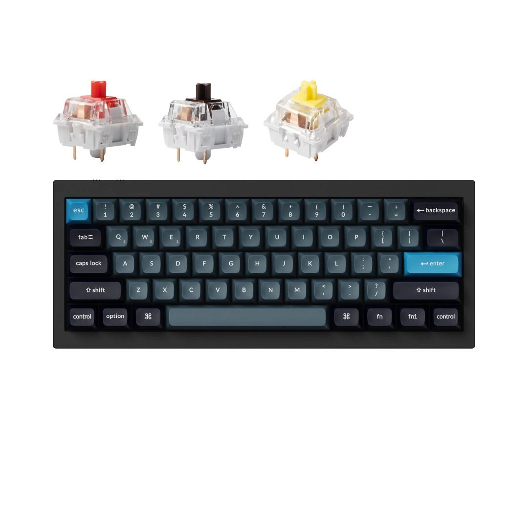 Keychron Q4 Pro QMK/VIA Wireless Custom Mechanical Keyboard | 60% ...