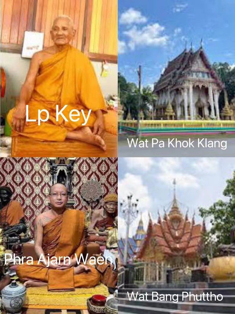 Khun Paen Lp Key Phra Ajarn Waen Wat Pa Khok Klang Wat Bang Phuttho ...
