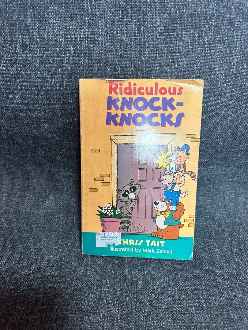 Knock Knock Jokes Book, Hobbies & Toys, Books & Magazines, Children's ...