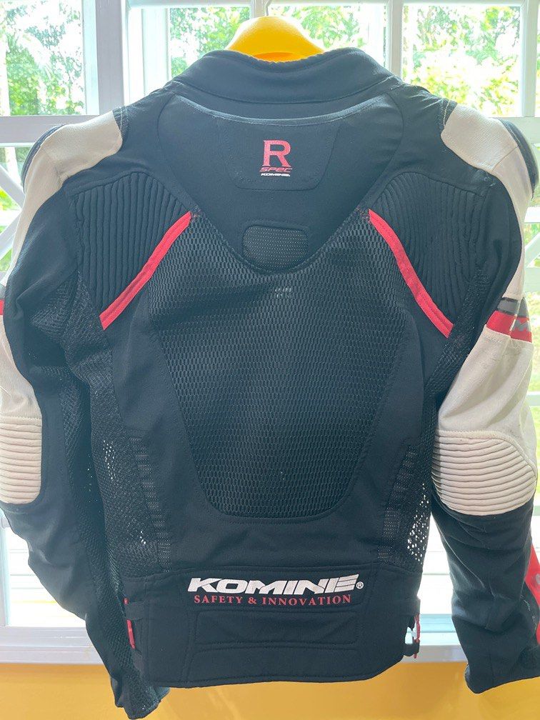 Komine mesh jacket, Motorcycles, Motorcycle Apparel on Carousell