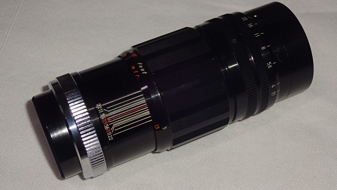 Komura 135mm f3.5 Lens made by Sankyo Kohki Japan manual M39 Mount (metal), Photography, Lens ...
