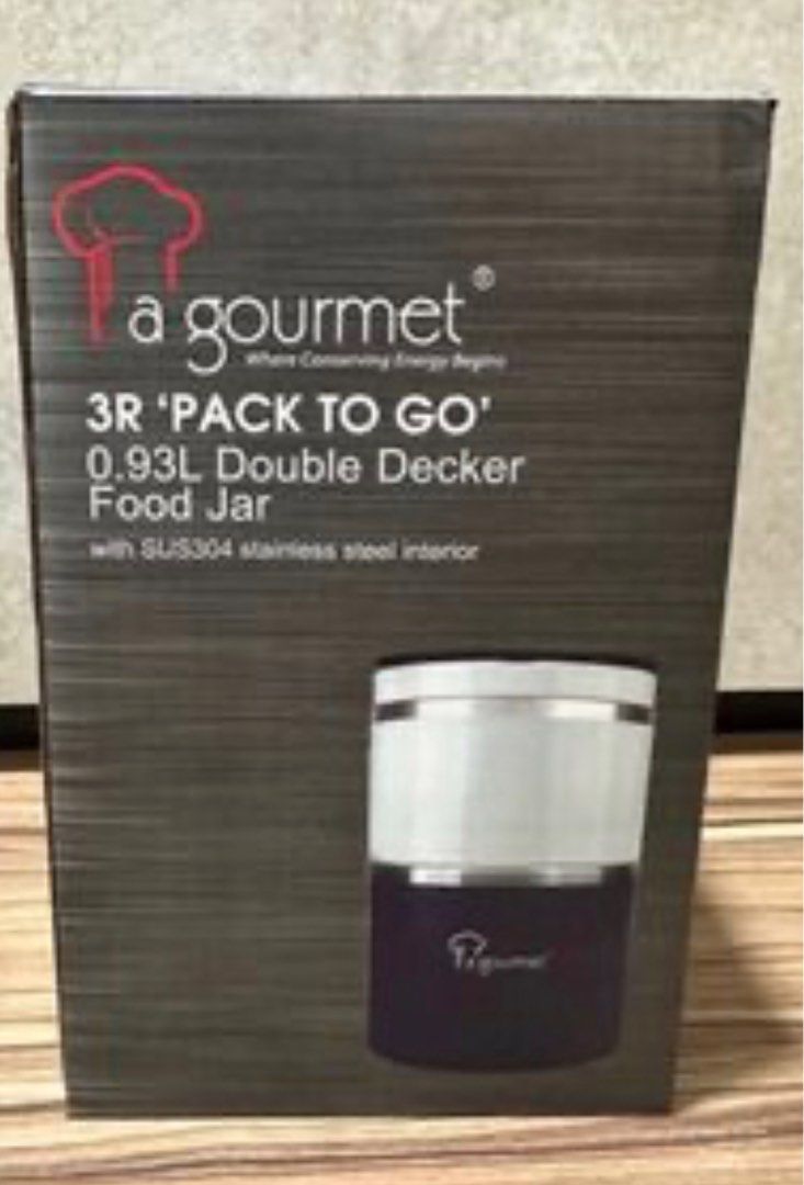 La Gourmet Pack To Go 930Ml 2 Tier Lunchbox, Furniture & Home Living, Kitchenware & Tableware ...