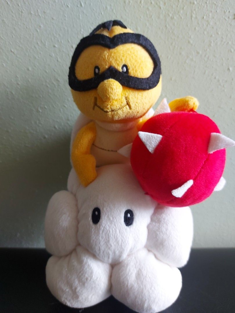 Lakitu Super Mario Character Stuffed Toy Hobbies And Toys Toys And Games