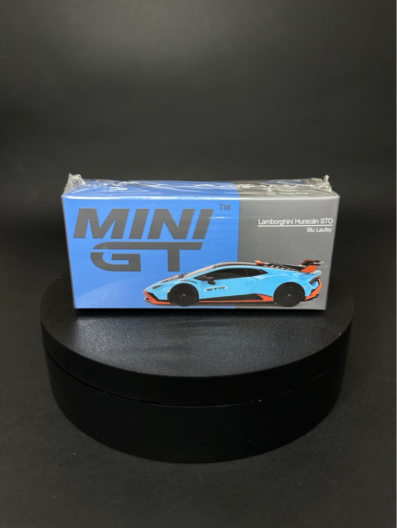 Lamborghini Huracan STO Mini GT, Hobbies & Toys, Toys & Games on Carousell