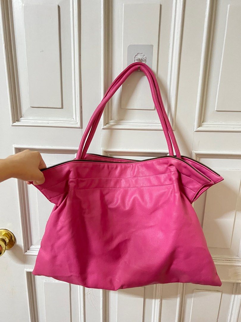Large Pink Tote Bag on Carousell
