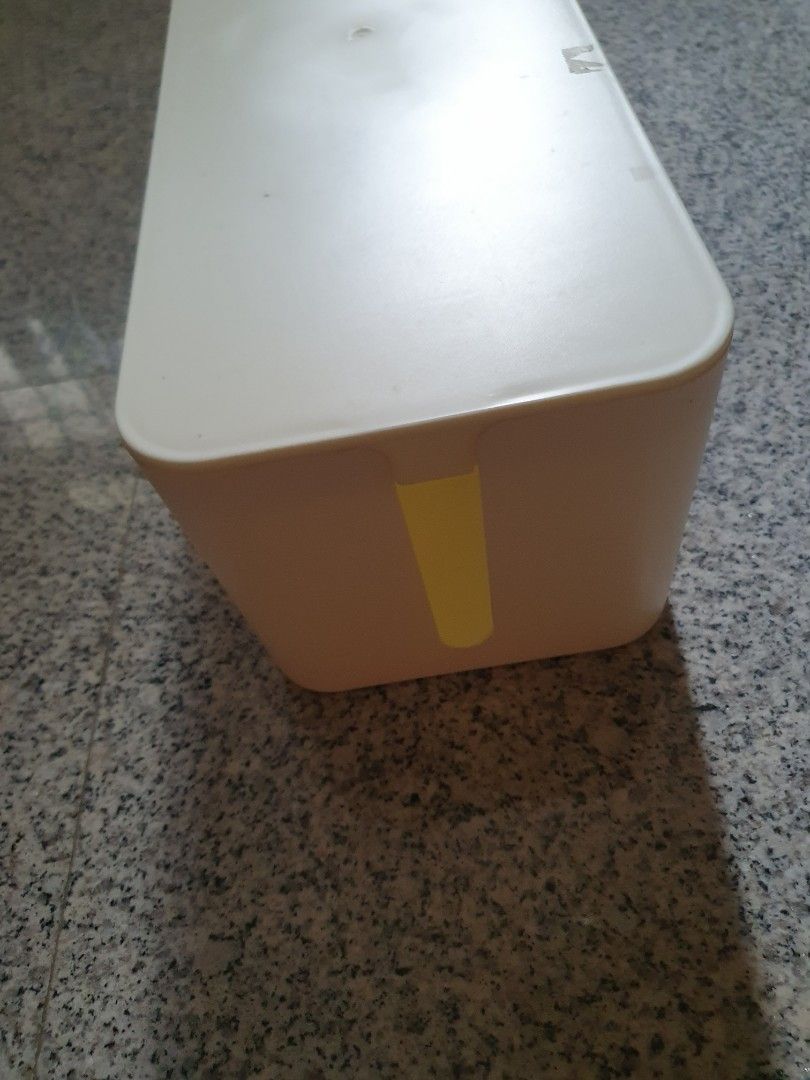 Large power extension socket plug container holder, Furniture & Home ...