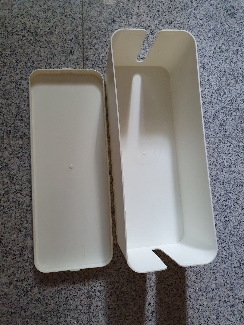 Large power extension socket plug container holder, Furniture & Home ...