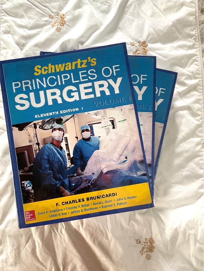 LATEST EDITION | Schwartz's Principles of Surgery (11th Ed), Hobbies ...