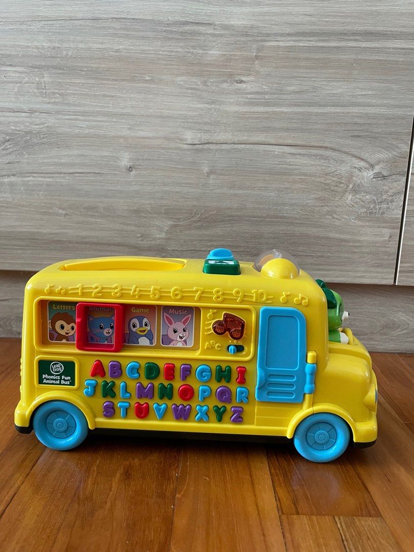 Leapfrog Phonics bus, Babies & Kids, Infant Playtime on Carousell