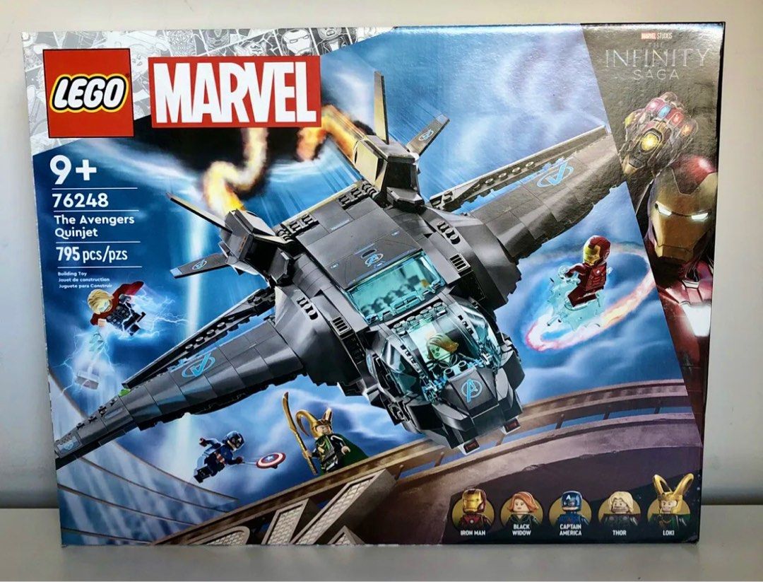 Lego 76248 Marvel The Avengers Quinjet, Hobbies & Toys, Toys & Games on ...