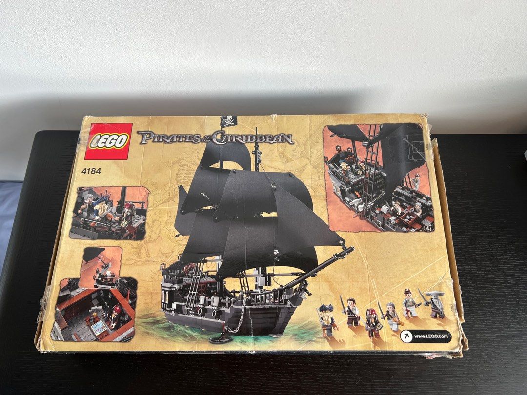 Lego Black Pearl 4184 New, Hobbies & Toys, Toys & Games on Carousell
