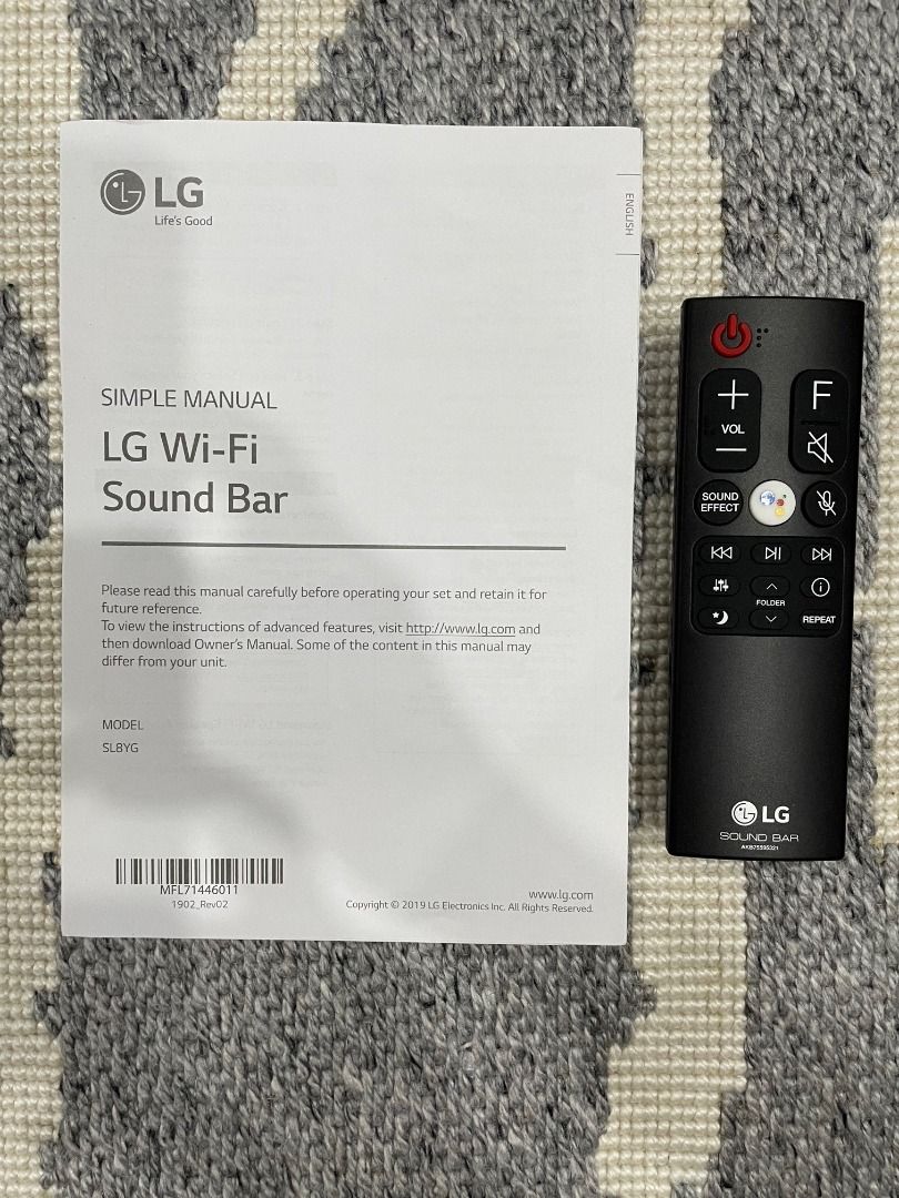 LG Soundbar SL8YG, Audio, Soundbars, Speakers & Amplifiers on Carousell