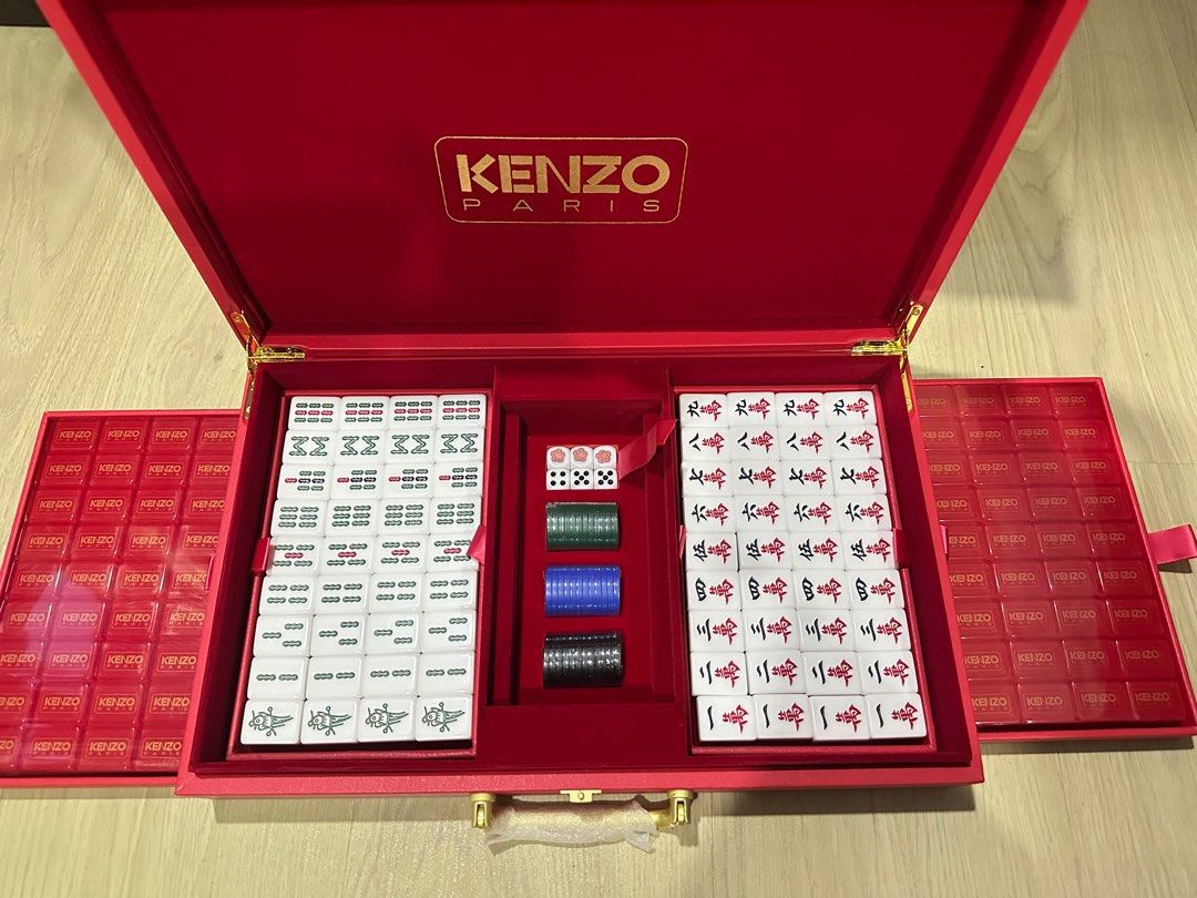 Limited Edition KENZO Mahjong Travel Set, Hobbies & Toys, Toys & Games ...