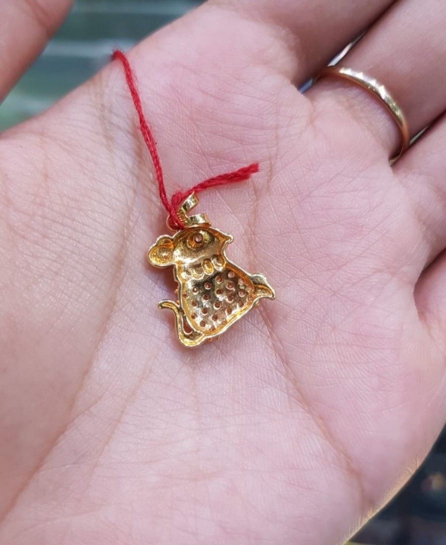 Liontin emas 70 tikus gendut, Barang Mewah, Aksesoris di Carousell