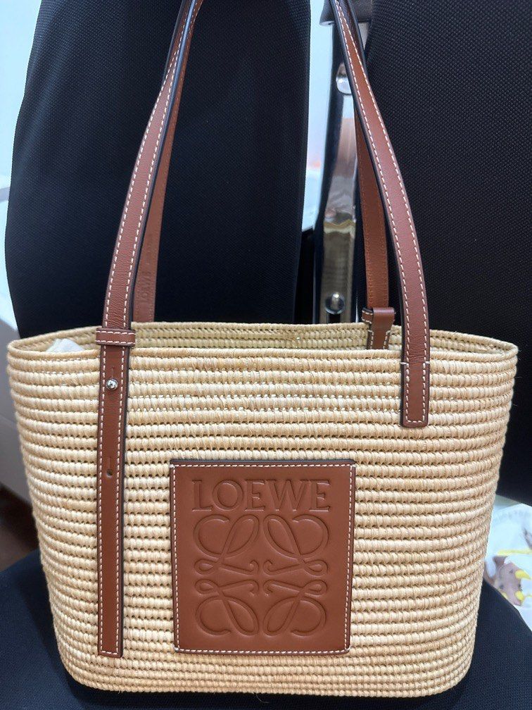 Loewe square basket bag, Luxury, Bags & Wallets on Carousell