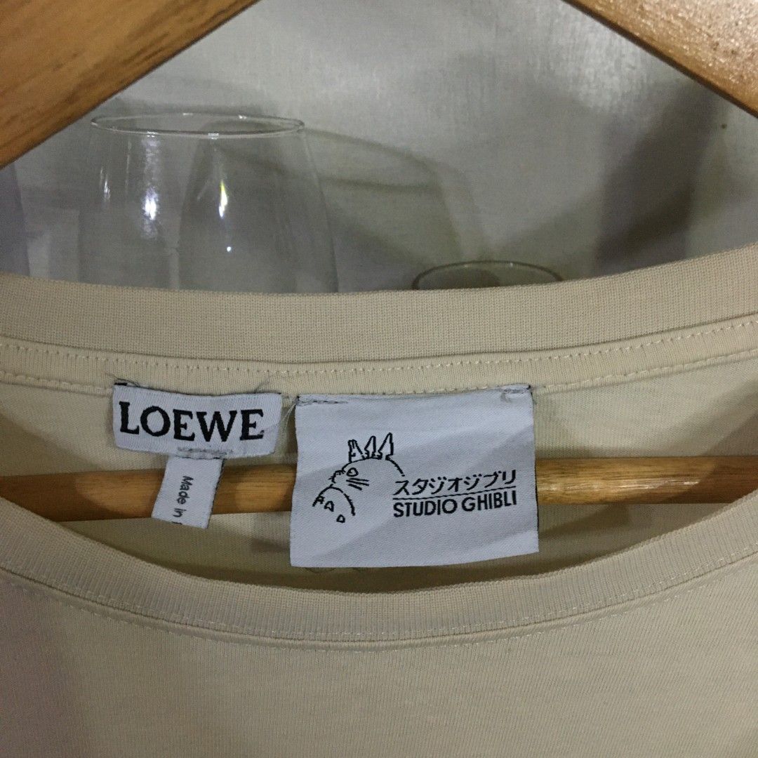 Loewe x Ghibli Studios Script, Women's Fashion, Tops, Shirts on Carousell