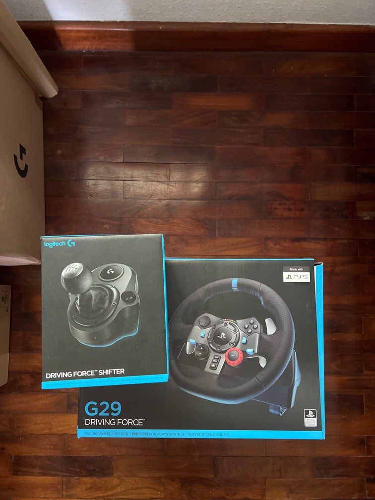 Logitech G29 Wheel and Shifter, Video Gaming, Gaming Accessories ...