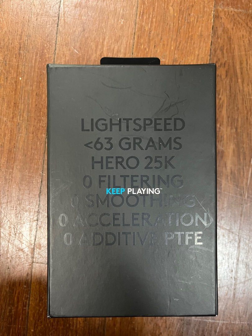 BOX Logitech G pro Superlight black , Computers & Tech, Parts ...