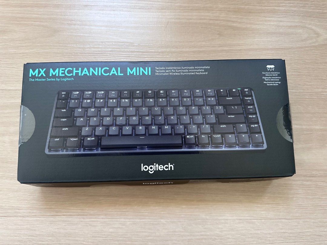 Logitech Mx Mechanical Mini Black Tactile Computers Tech Parts Accessories Computer
