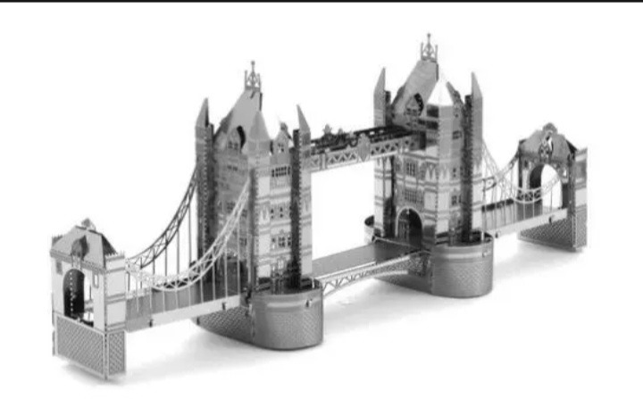 London Bridge 3D Metal Puzzle Building Jigsaw DIY on Carousell