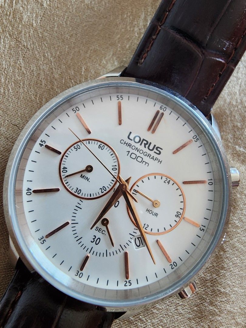 Lorus Chronograph Japan Movement, Men's Fashion, Watches & Accessories ...