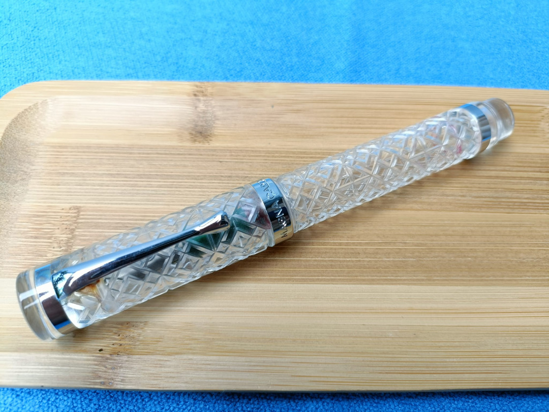 Luxury Magna Carta Oversized Fountain Pen Titanium Nib (F), Hobbies ...