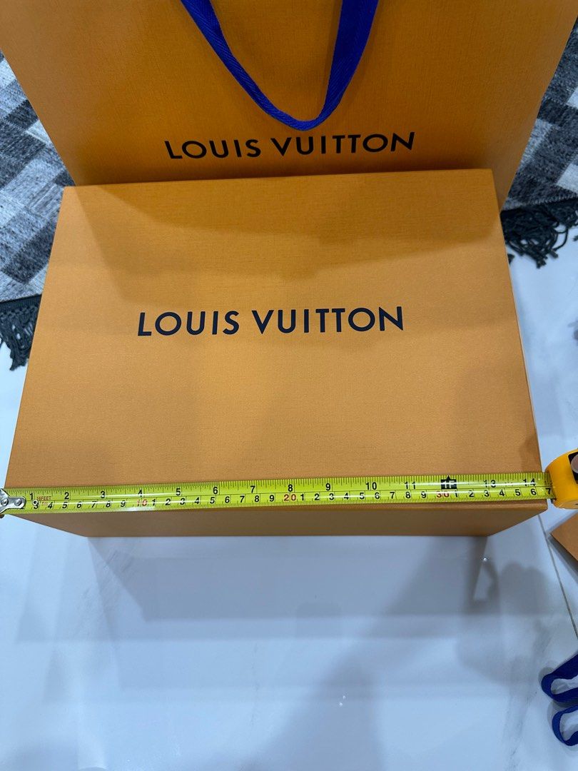 LV box and paper bag, Luxury, Accessories on Carousell