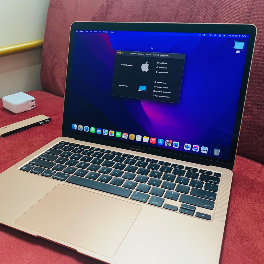 Macbook Air M1 Rose Gold, Computers & Tech, Laptops & Notebooks on ...