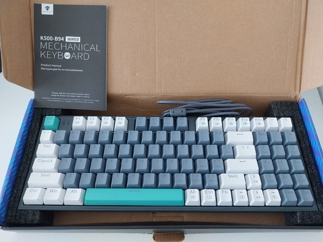 Machenike K500-B94 Wired Mechanical Keyboard, Computers & Tech, Parts ...