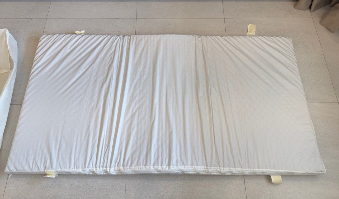 Made in Japan Muji polyurethane foam foldable futon (100cm x 200cm), Furniture & Home Living ...