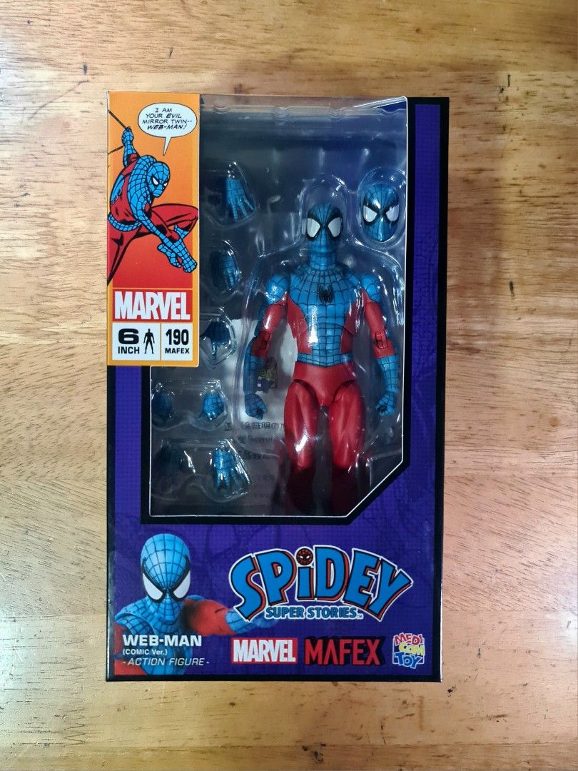 MAFEX Spider-Man Web-Man, Hobbies & Toys, Toys & Games on Carousell