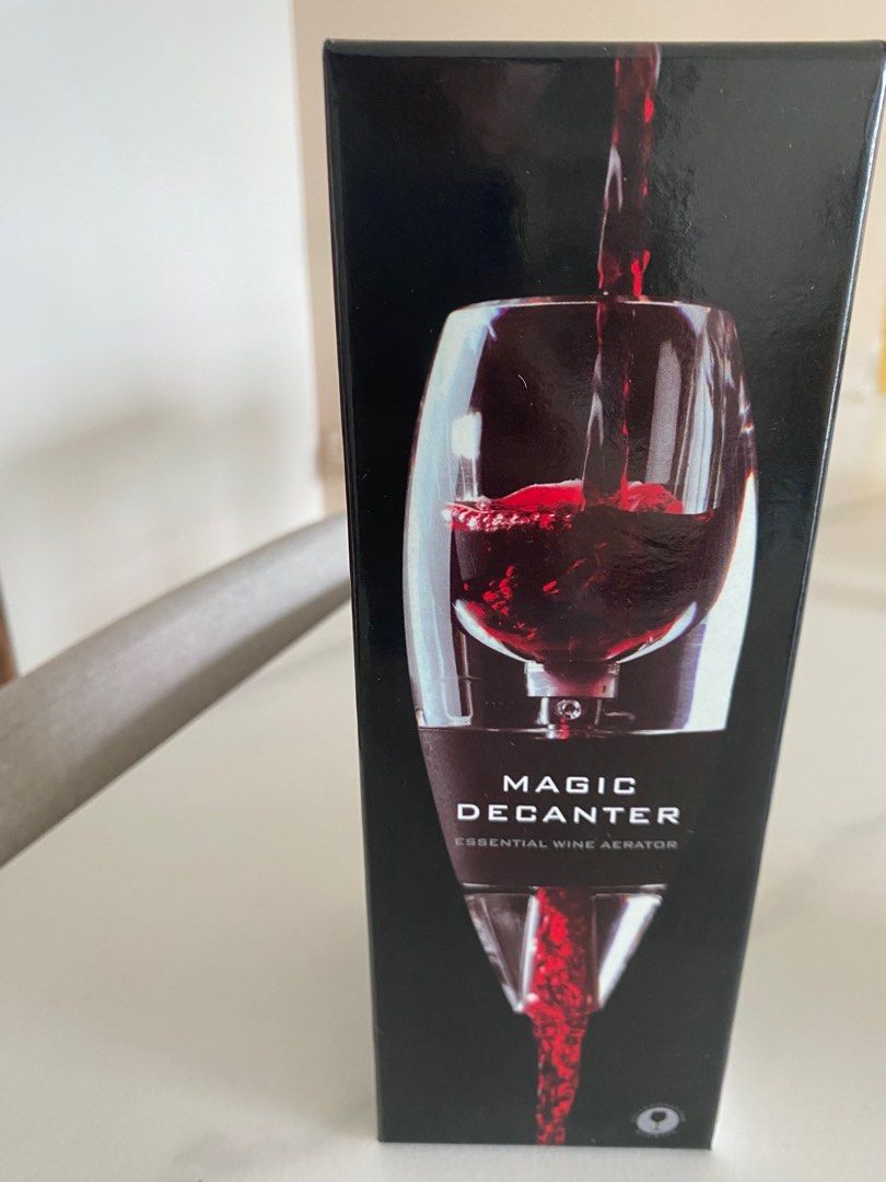 Magic wine decanter aerator, Furniture & Home Living, Kitchenware ...