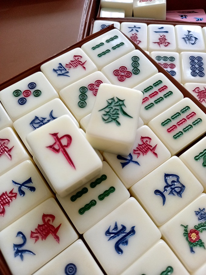 Mahjong Set - *** Lightly used ***, Hobbies & Toys, Toys & Games on ...