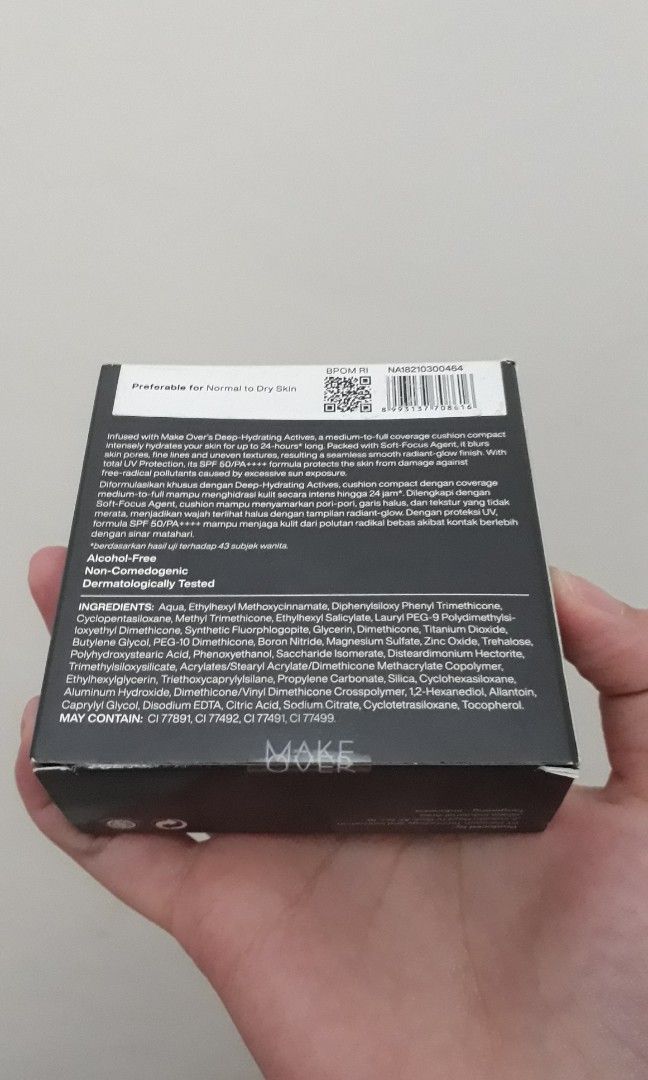 Make Over Hydrastay Lite Glow Cushion W22 on Carousell