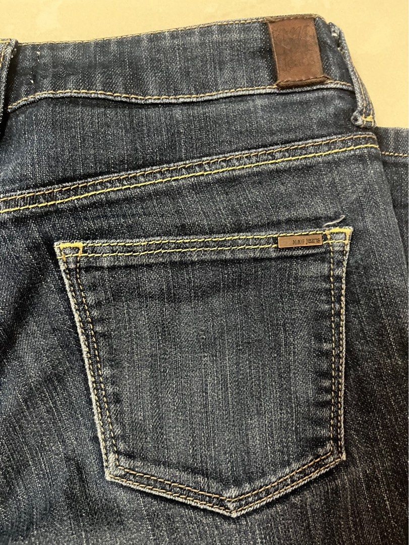 MANGO Low Wasited Jeans, Women's Fashion, Bottoms, Jeans on Carousell