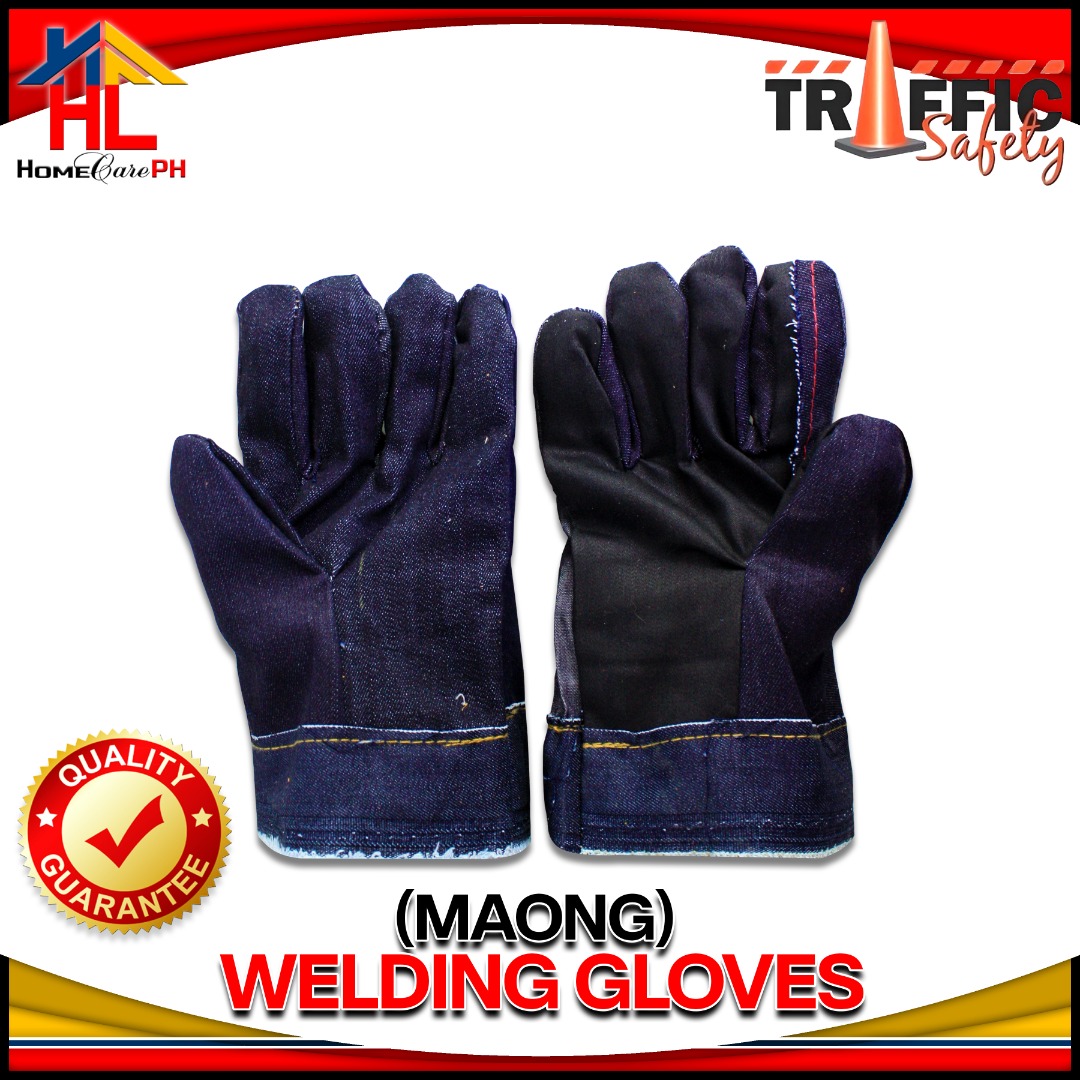 Maong Welding Gloves, Men's Fashion, Watches & Accessories, Gloves on ...