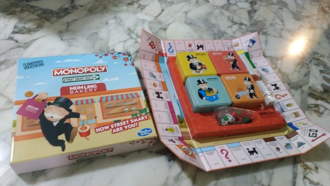 MDM Ling Monopoly with cute metal boxes, Hobbies & Toys, Toys & Games ...