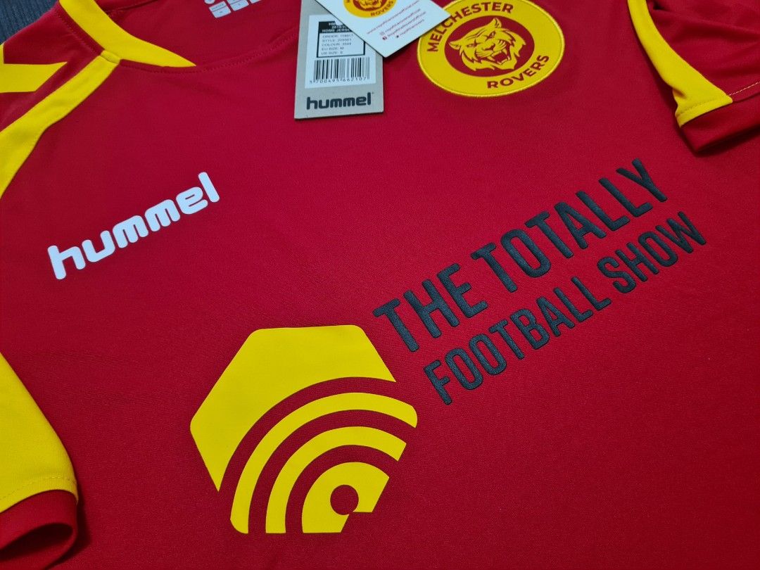 MELCHESTER ROVERS 2018-2019 AUTHENTIC HUMMEL HOME JERSEY, Hobbies ...