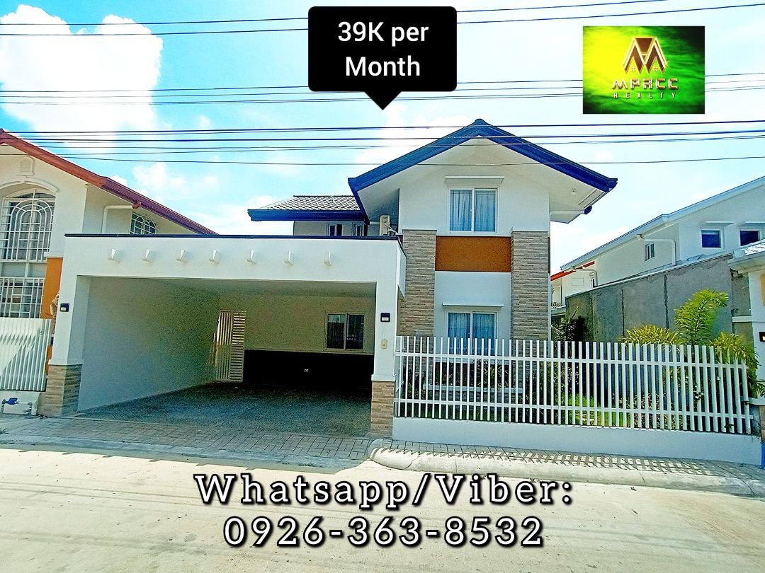 Melcon 4Bedrooms House and Lot for sale in San fernando Pampanga Rent ...