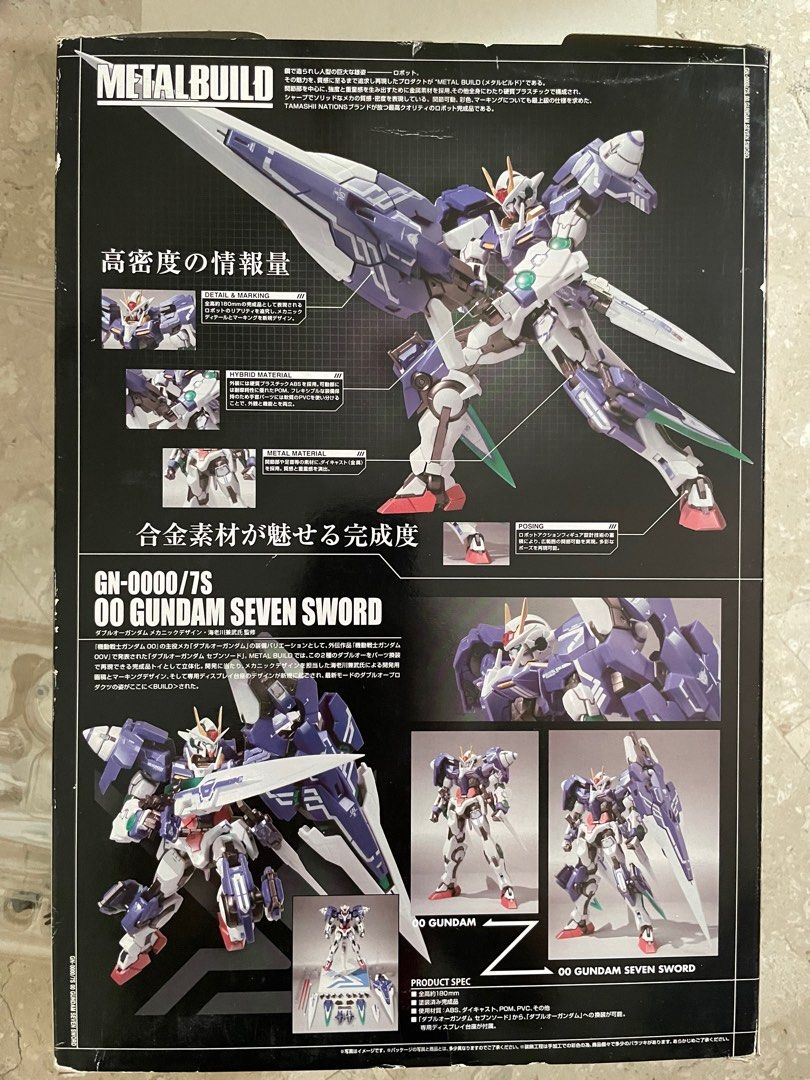Metal Build OO Gundam Seven Sword, Hobbies & Toys, Toys & Games on ...