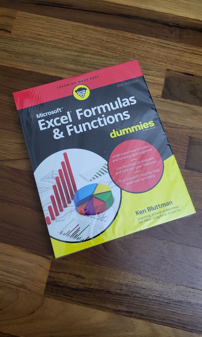 Microsoft Excel Formulas & Functions - for dummies, Hobbies & Toys, Books & Magazines, Textbooks ...