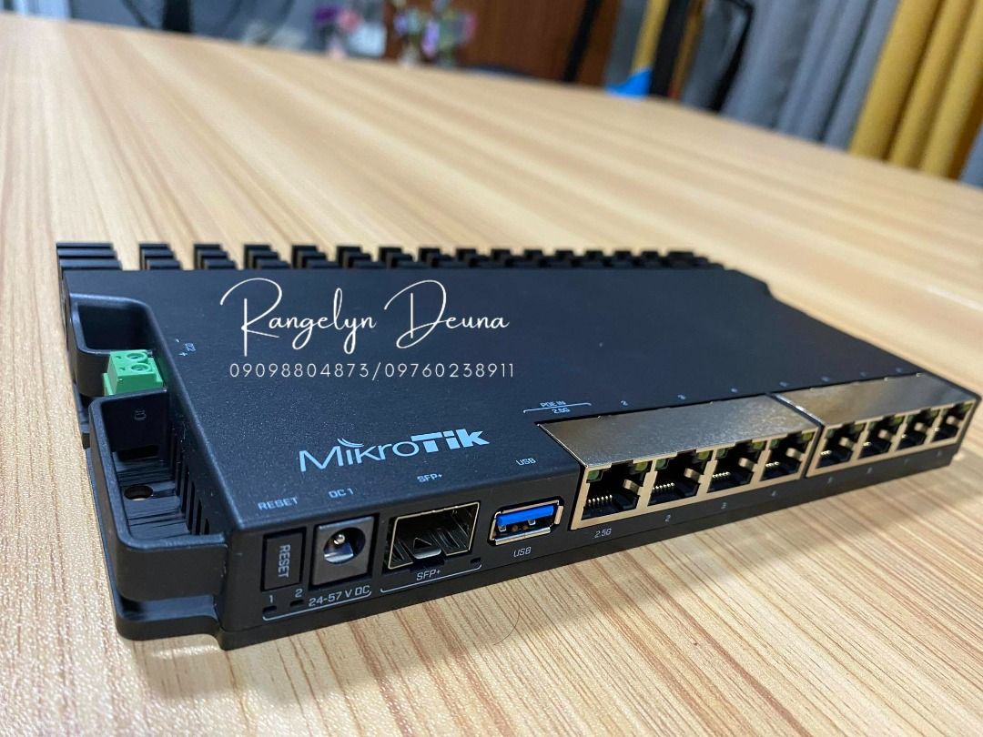 Mikrotik RB5009UG+S+IN Heavy-Duty 1U Home Router With USB, 1G And 2.5G ...