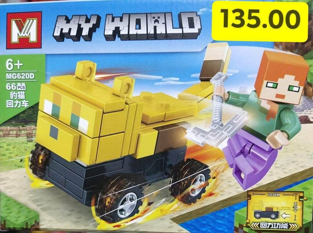 Minecraft building Blocks Set Toys, Hobbies & Toys, Toys & Games on ...