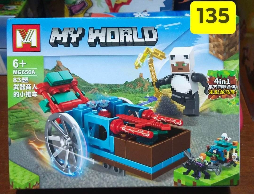 Minecraft building Blocks Set Toys, Hobbies & Toys, Toys & Games on ...