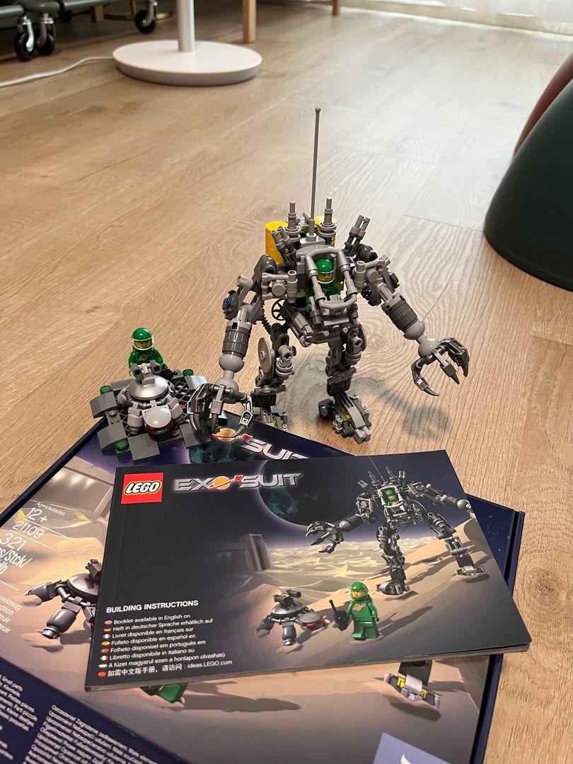Complete + MOC mint condition lego exo suit 21109 set ideas figure ...